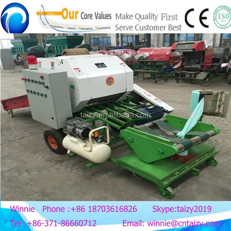 Silage Baling And Wrapping Machine Corn Silage Packing Machine - Buy ...