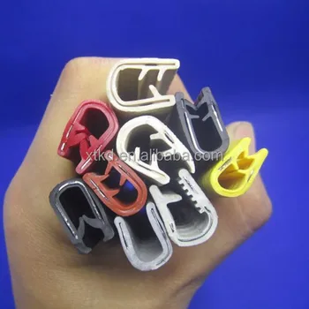 U Shape Flexible Plastic Edge Trim For Sheet Metal Car Edge Protective ...