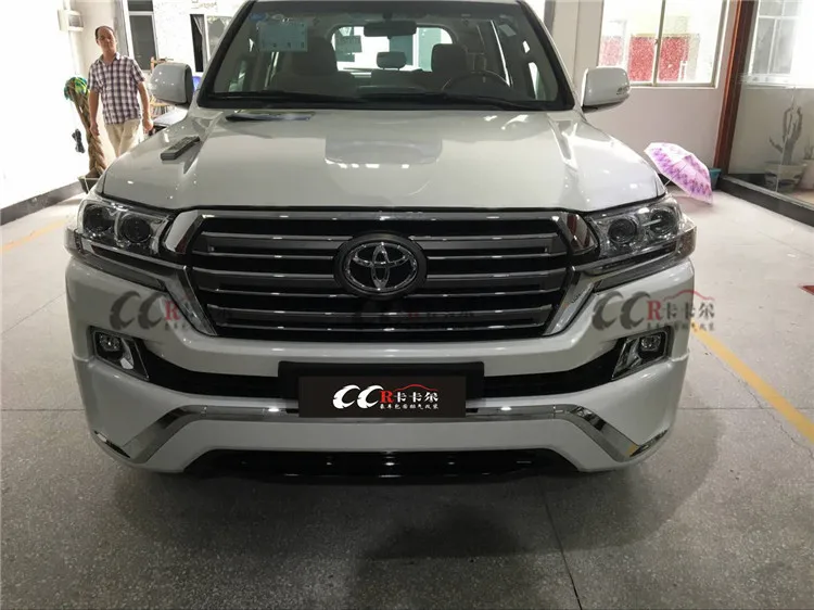 Body Kit For Toyota Land Cruiser Lc200 08-17 Upgrade To 2018 Style ...