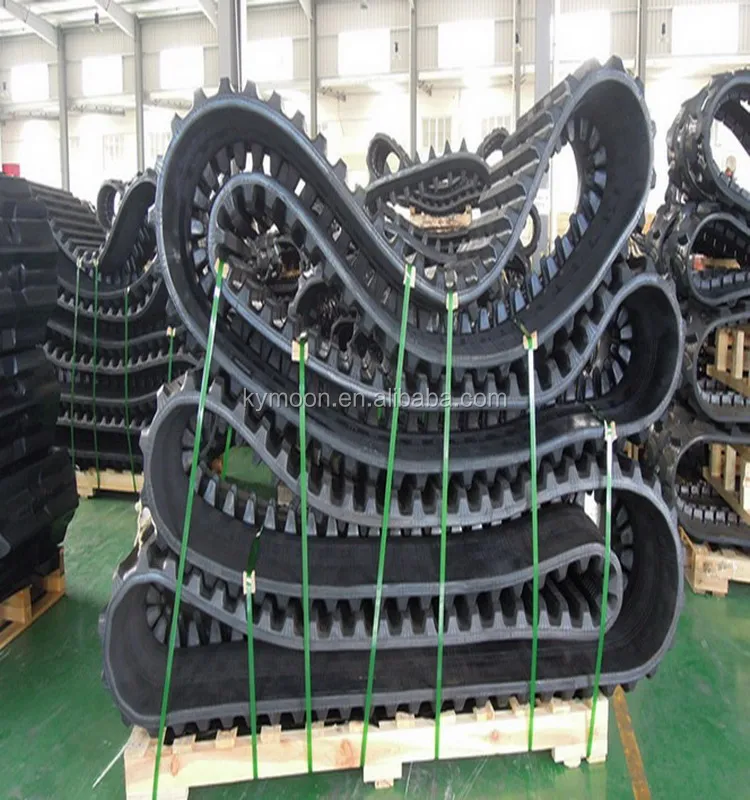 Rubber Track For Excavator,Engineering Rubber Track,Construction Rubber ...