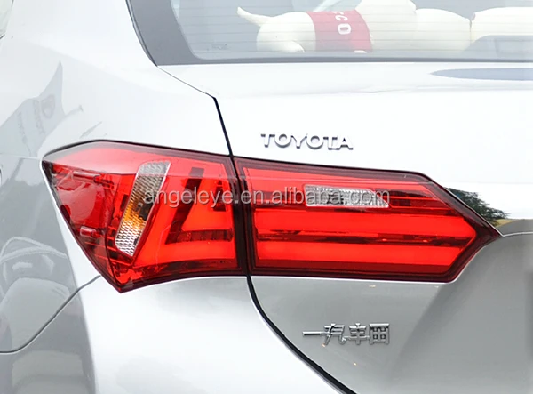 For Toyota For Corolla Led Tail Lamp Altis Red White Color 2014 Year Yz ...