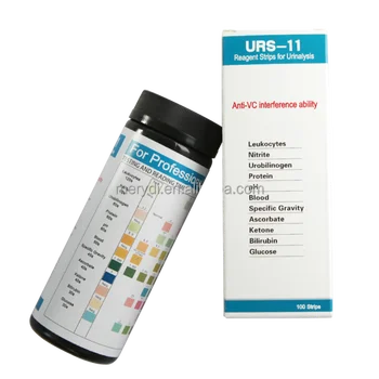 Reagent Strips For Urinalysis Urs-11 With Fda,Ce,Iso Certificate - Buy ...