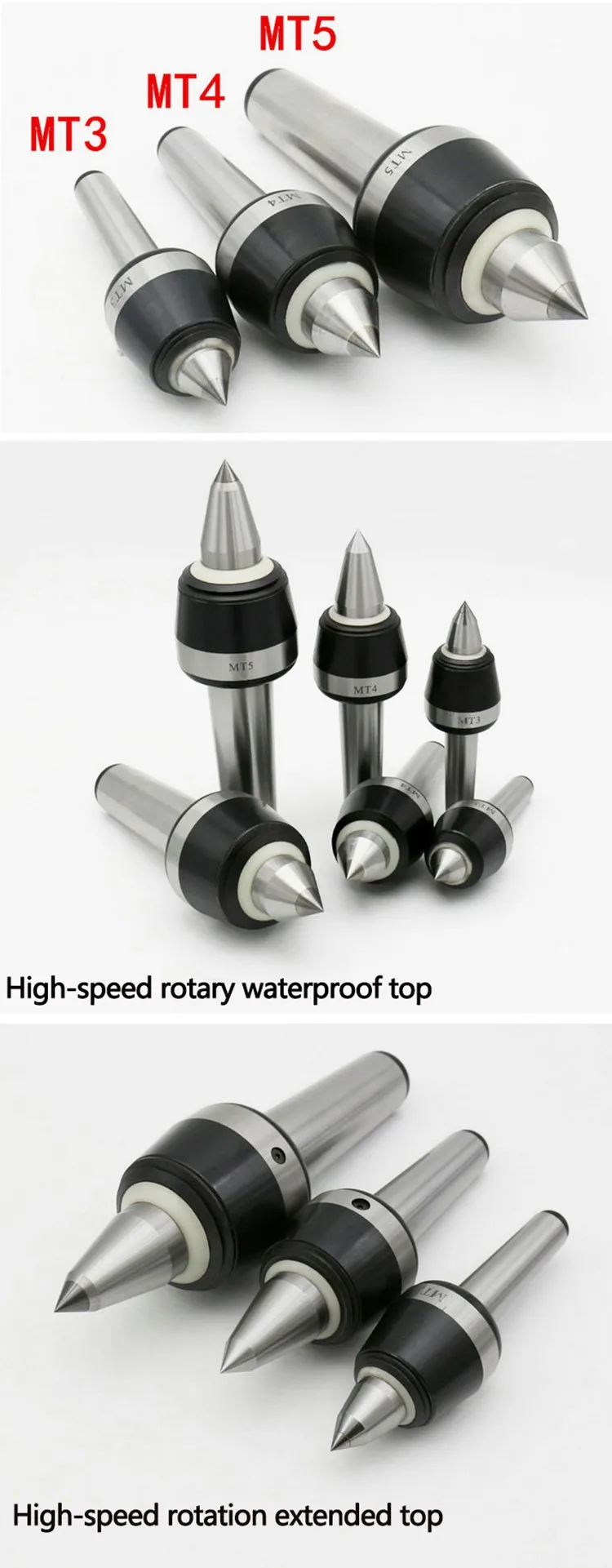 High Precision Morse Taper Mt3/4/5 Revolving Lathe Centres - Buy Morse ...