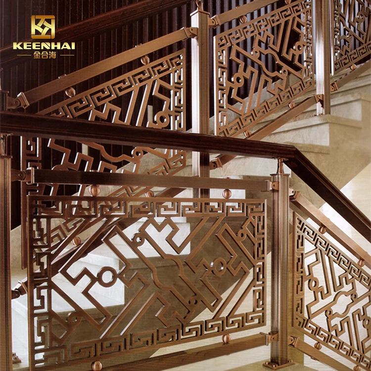 Interior Antique Decorative Railing Design Brass Stairs Railing - Buy ...