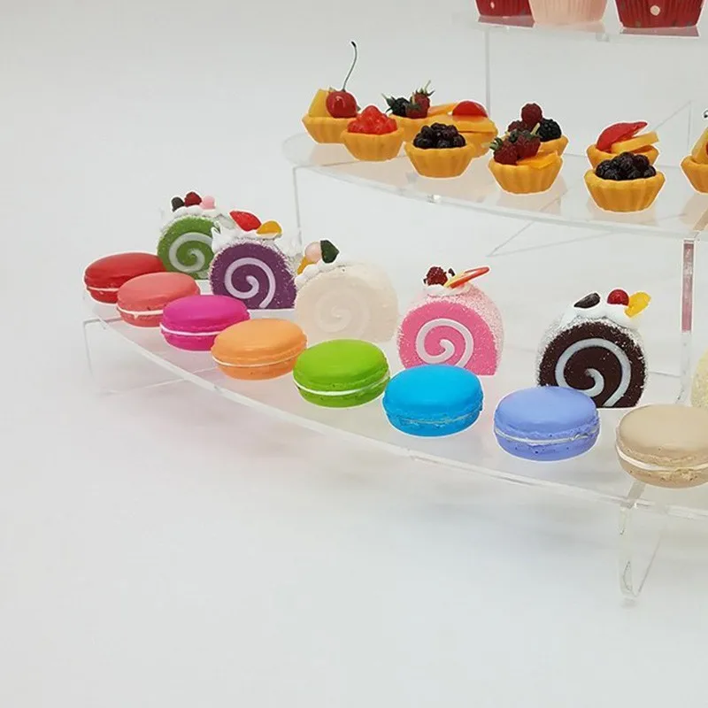Wholesale Custom Transparent Acrylic Cupcake Stand Dessert Buffet ...