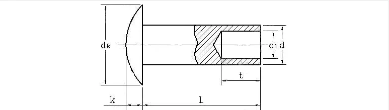 M6 Aluminum Semi Tubular Rivets - Durable & Versatile