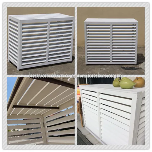 High Quality WPC Decorative Air Conditioner Covers