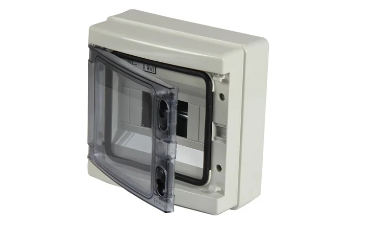 Outdoor Waterproof Plastic 2 4 8 Way Electra Distribution Mcb 8 Ways ...