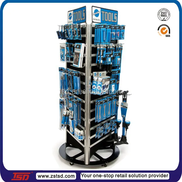 Custom Free Standing Metal Display Stand For Hardware Tools,Hardware ...