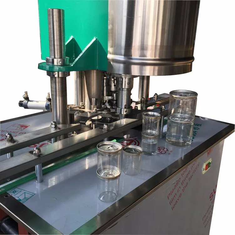 Small Fruit Food Canning Machine - Perfect Sealing Performance
