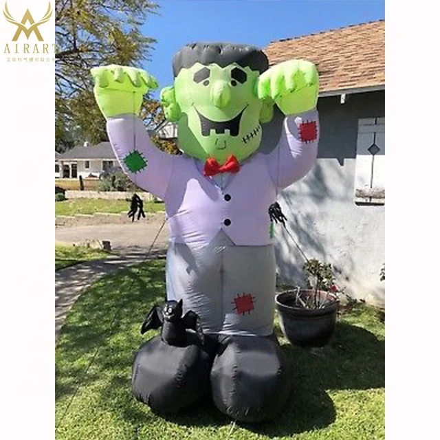 8ft Inflatable Frankenstein - Perfect for Yard Party Lighting