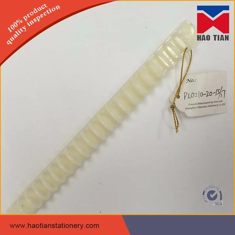 Transparent Plastic Multi 30 Rings Binder Clip/mechanism,Clear Plastic ...