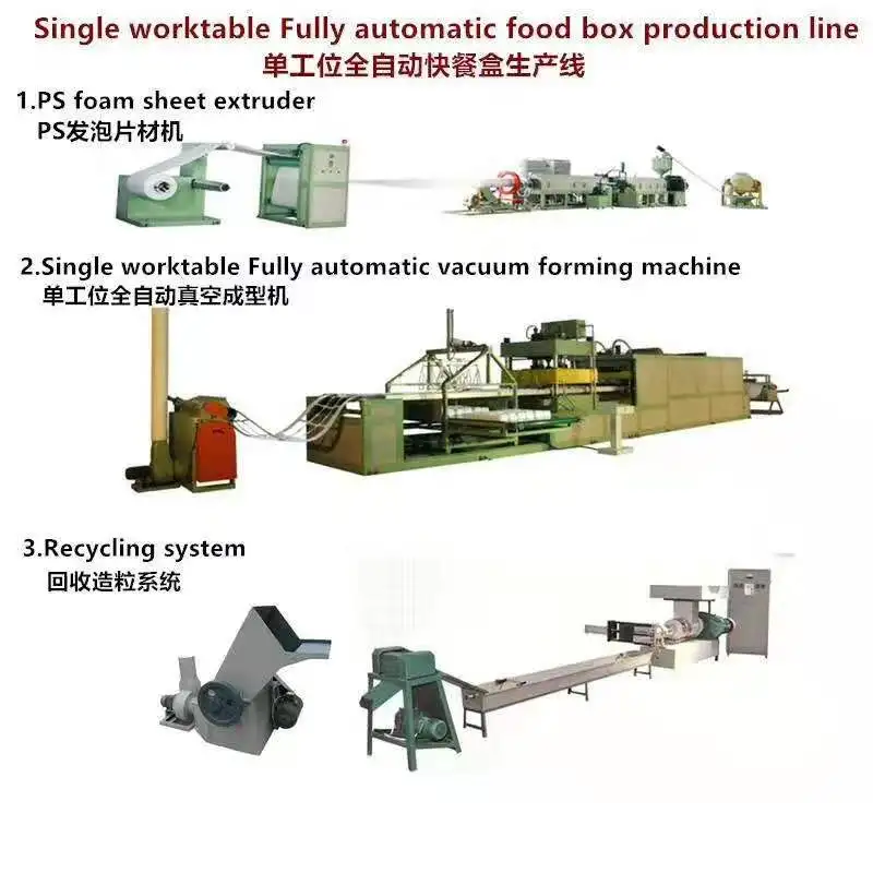 Foam Food Box Plate Making Machine /egg Tray Machine For Low Price ...