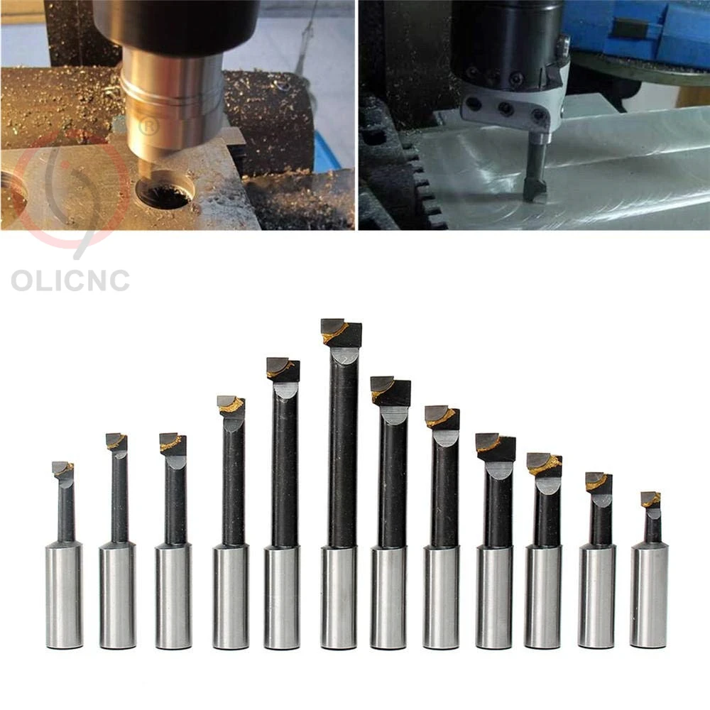 PRECISION 2" BORING HEAD + R8 SHANK for BRIDGEPORT MACHINES