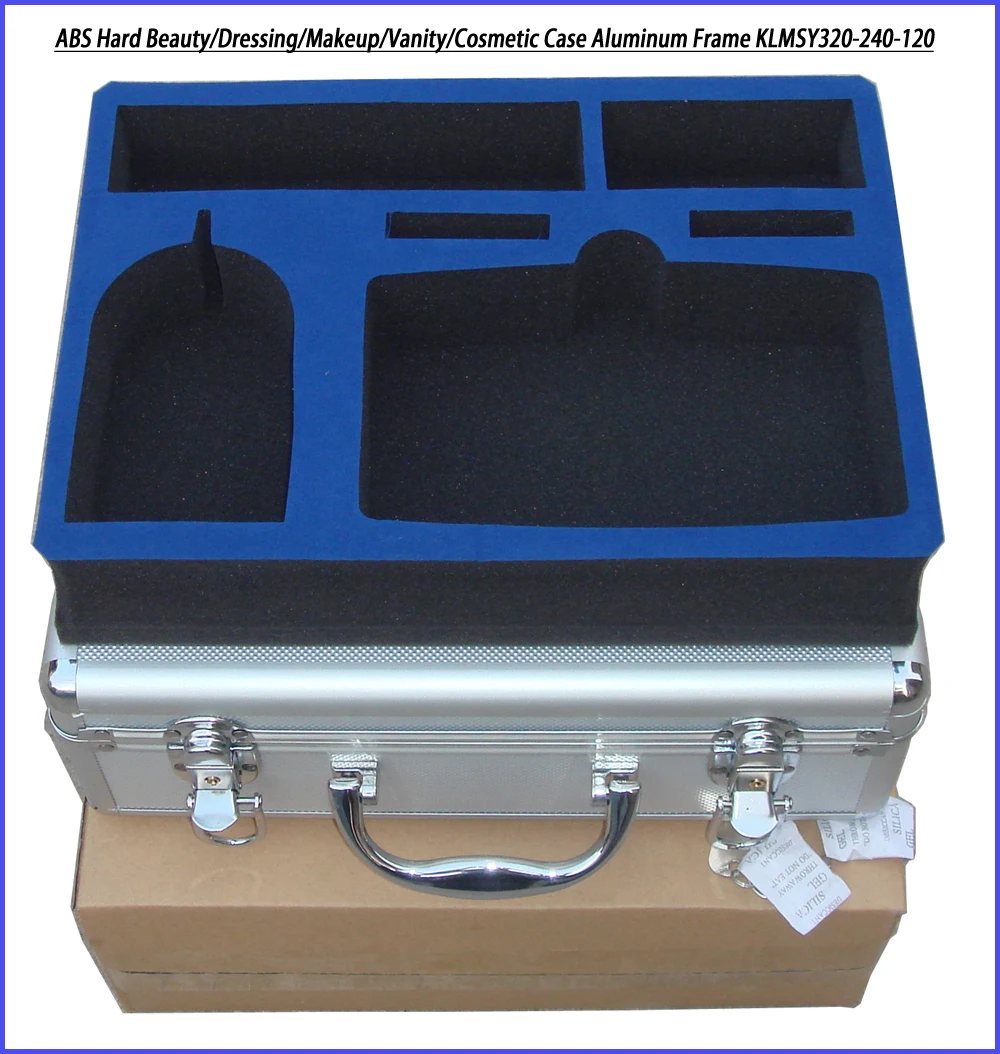 Abs Hard Carry-on Hand Luggage Beauty Dressing Cosmetic Case Aluminum ...