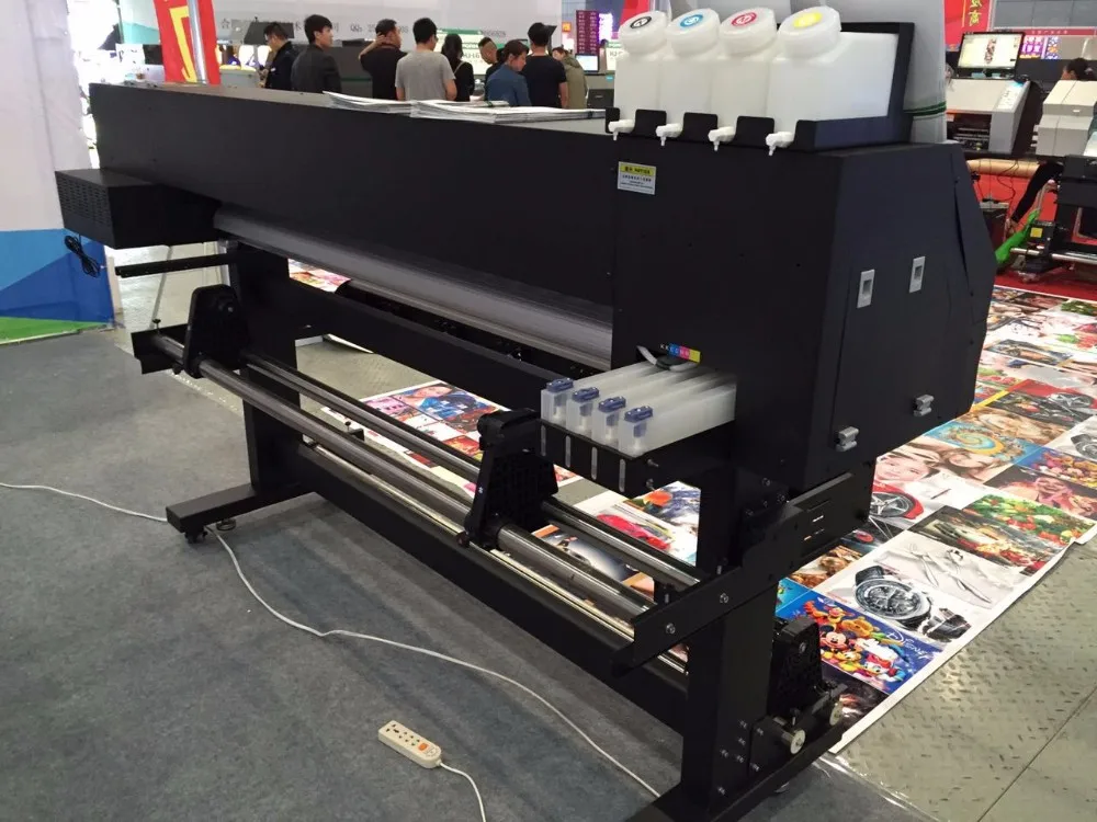 Ce Approved Large Format Eco Solvent Printer For All Flat Materials ...