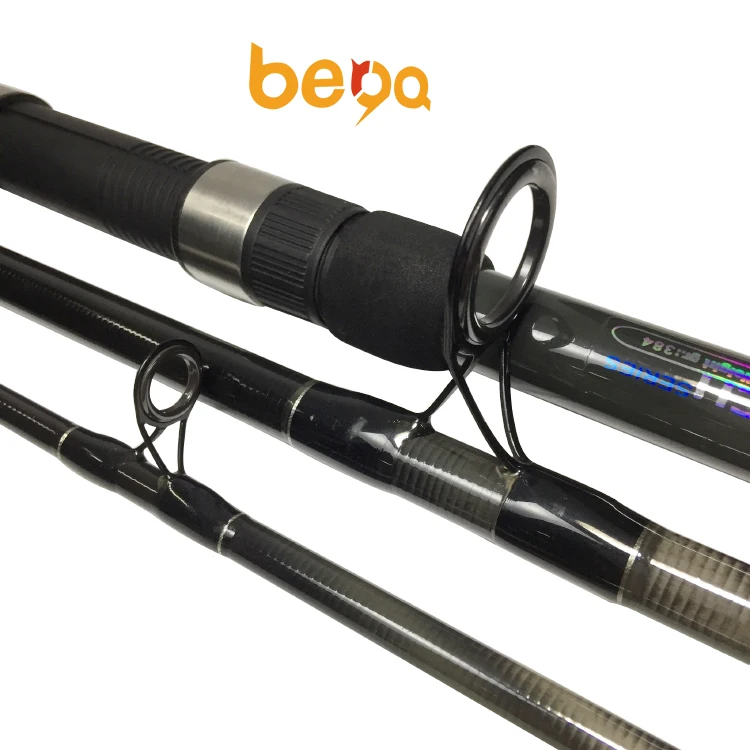 Beierya 3 Sections 30-50lb Carbon Heavy Jigging Rod Deep Sea Spinning ...