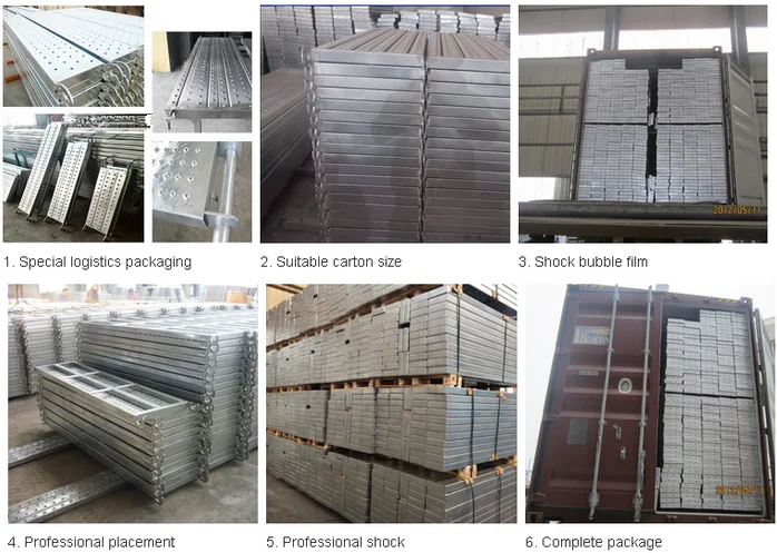 Galvanized Steel Springboard Scaffold Scaffolding Decking Planks ...