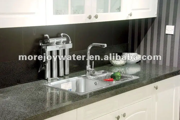 Stainless Steel 4 Stages Water Filter Wall Mounted Pp+cto+gac+uf Water ...