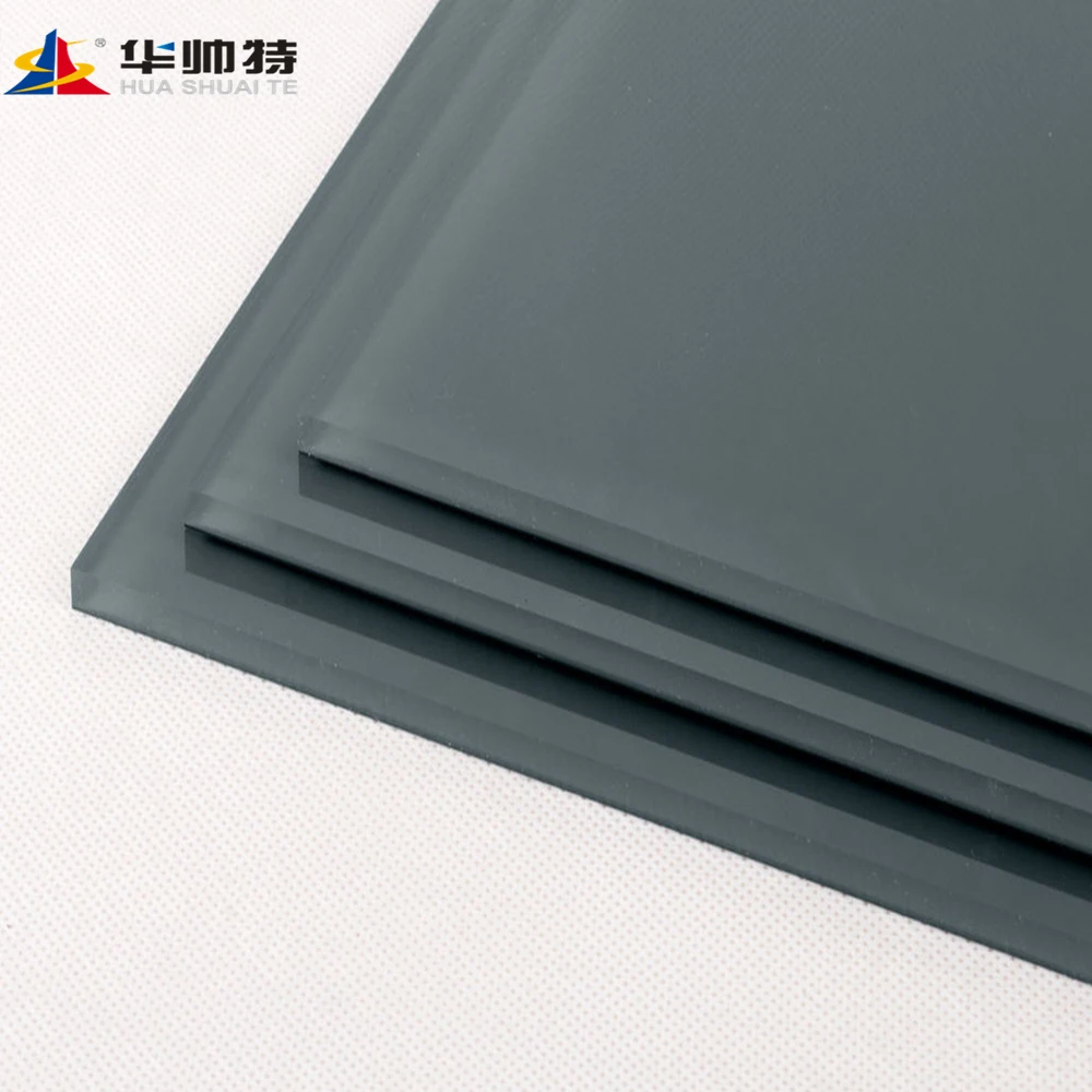 Huashuaite Flexible High Gloss Perspex Sheet Acrylic Translucent Black ...