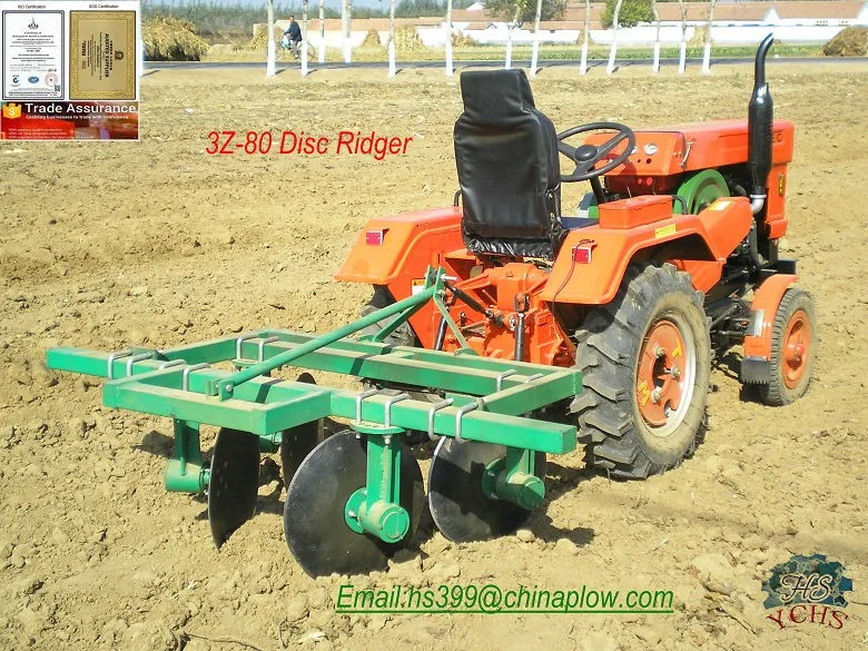 Farm Ridging Machine Tractor Disc Ridger 3z-80 - Buy Farm Tractor ...