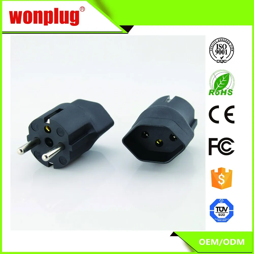 Universal Switzerland to Europe Plug - Travel Adapter