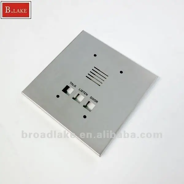 Stainless Steel Plate (for Intercom) - Buy Steel Plate,Stainless Steel ...