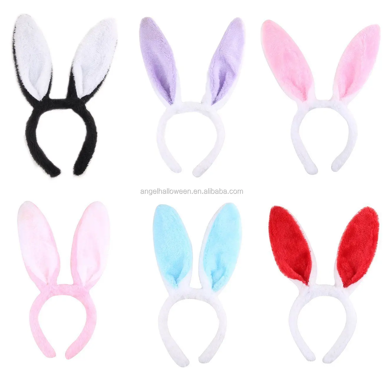 Easter Bunny Rabbit Ear Headband Unisex Fancy Dress Costume Crown Ideal ...