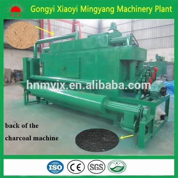 Factory Direct Sale Continuous Biochar For Rice Husk Machines/sawdust ...