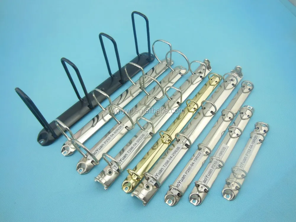 Loose Leaf 4 Ring Binder Clip for Paper - Taoyuan Stationery