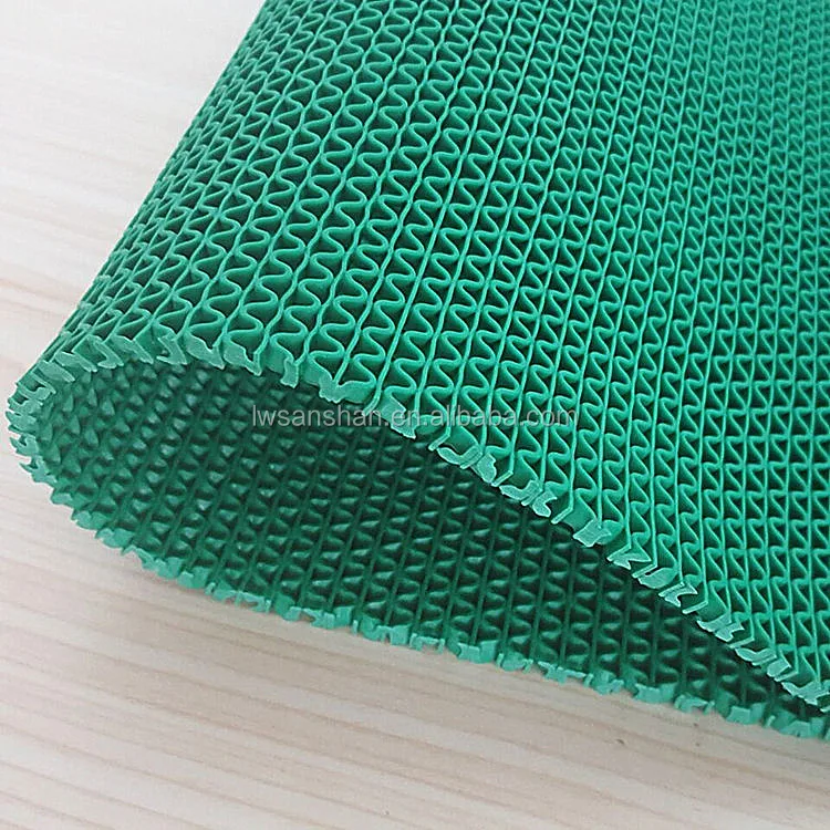 Non Slip Rubber Mat Pvc S Type Anti-slip Mat Roll For Swimming Pool ...
