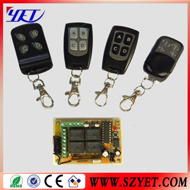 Rf Transmitter And Receiver Used For Roller Shutter Doors,Sliding Gates ...