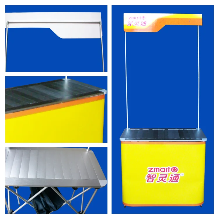 Outdoor Metal Portable Promotional Booth Exhibition Stand Promotion ...