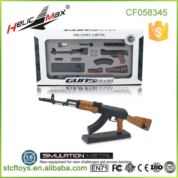 Hot Sale Boy Toy Model Guns Diy Self Assemble Diecast Metal Mini Gun ...