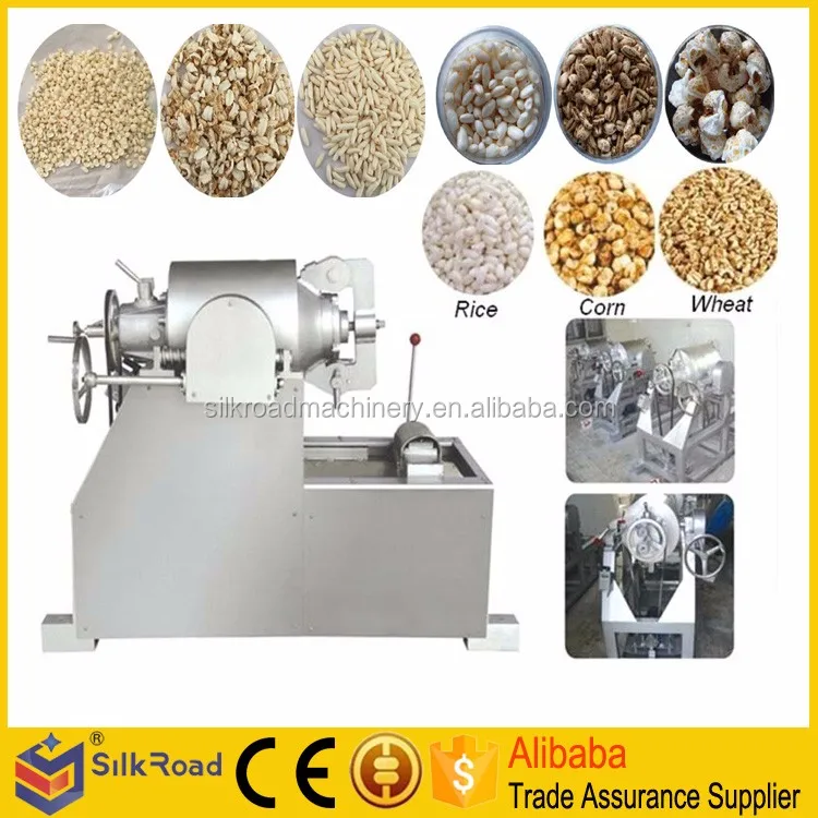 High Efficiency Rice Puff Machine - Easy Control & Top Quality