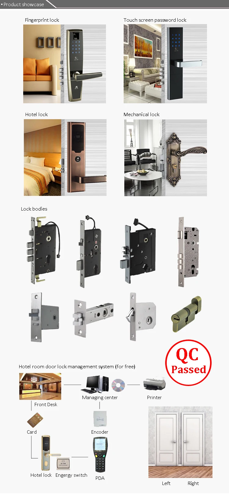 Korea Digital Door Lock In China,One Way Door Lock System,Main Gate ...
