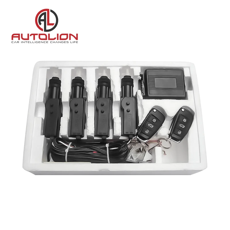Auto Car Remote Control Central Door Locking Flip Key With Central Door ...