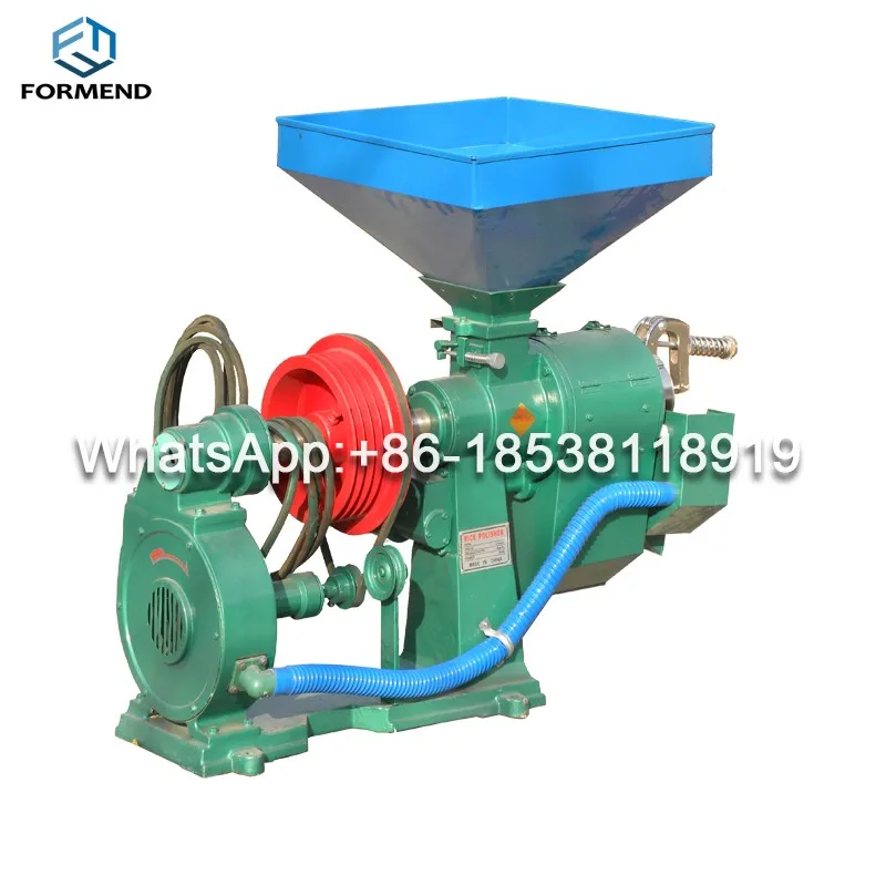 Single and Double Blower Fine Bran Air Jet Rice Mill Machine N50, N70