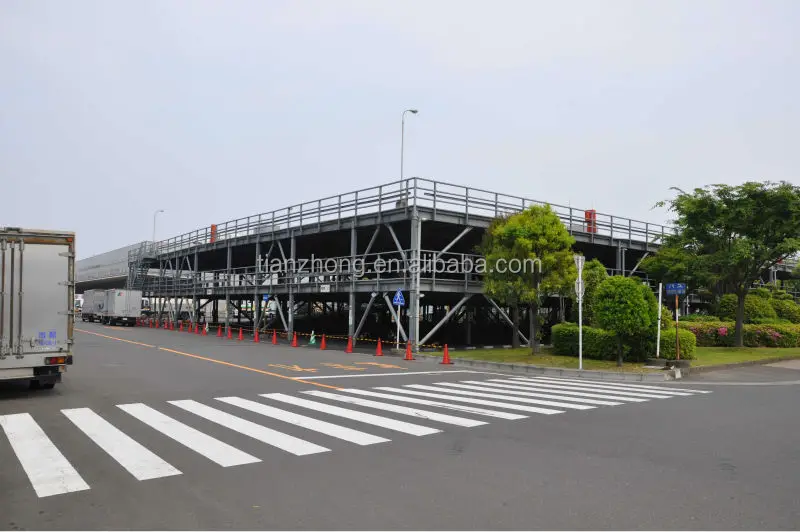 Tubular Steel Parking Structure For Car - Buy Steel Parking Structure ...