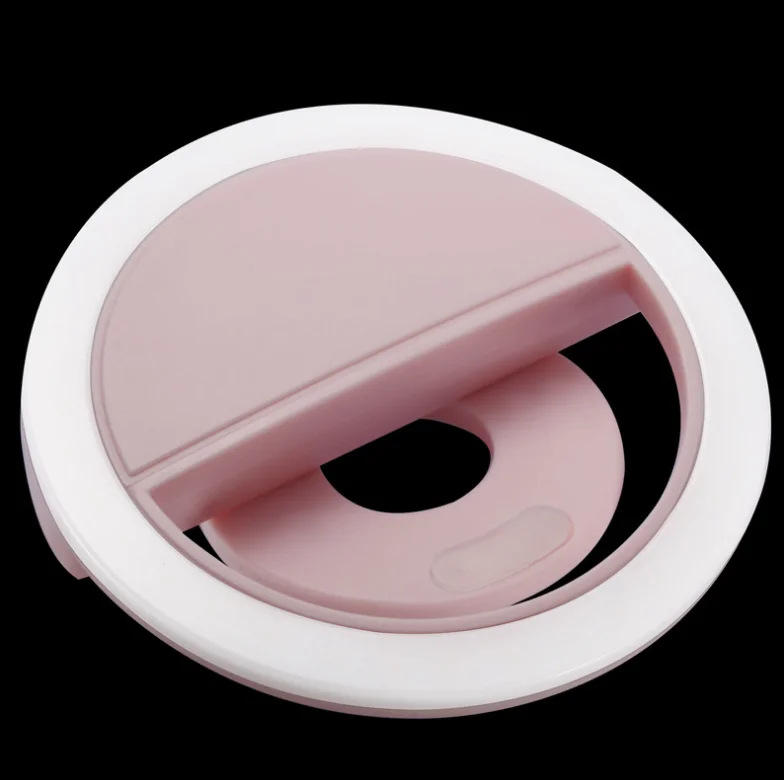Diffuser Selfie Ring Light On The Phone Rechargeable Led Flash Light Up ...