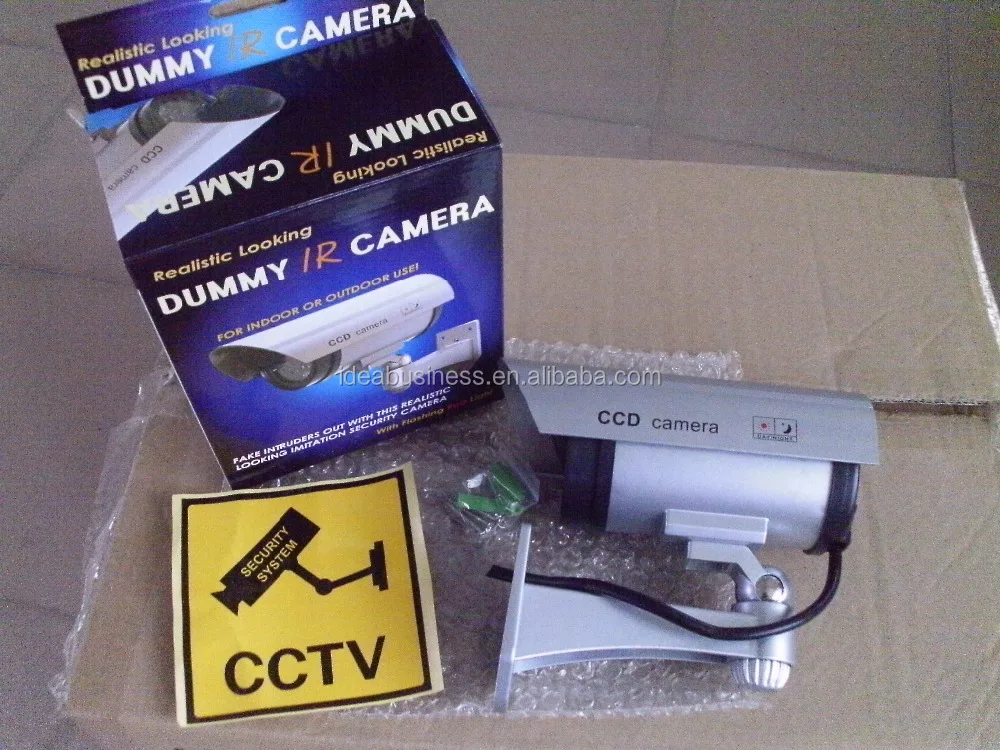 Security Cctv False Outdoor Ccd Camera Fake Dummy Security Camera ...