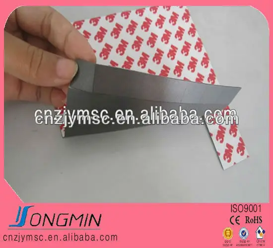 Ultra Thin 3M Adhesive Magnetic Soft Iron Sheet - EN71,ROHS Passed