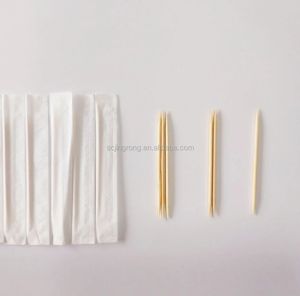 Tableware Bamboo Individually Wrapped Toothpicks - Buy Cello Wrap Mint ...