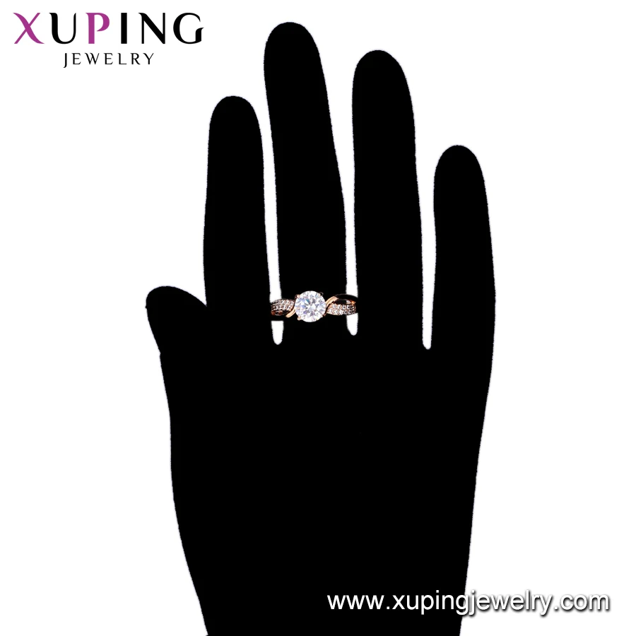 Xuping Jewelry 18K Gold Plated Two Piece Set - Earring & Ring