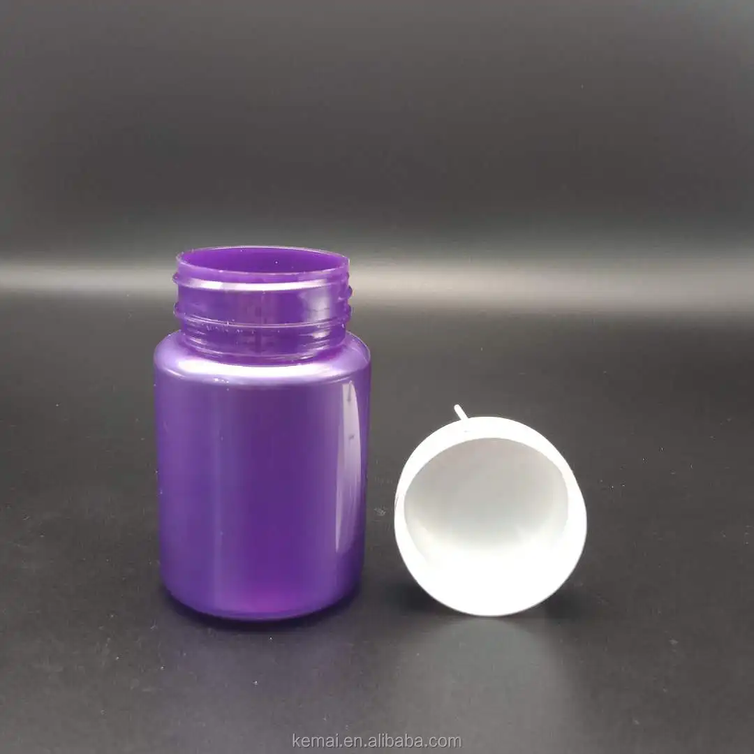 100cc 150cc 200cc 300ml Plastic Purple Pet Bottle Pill Container ...
