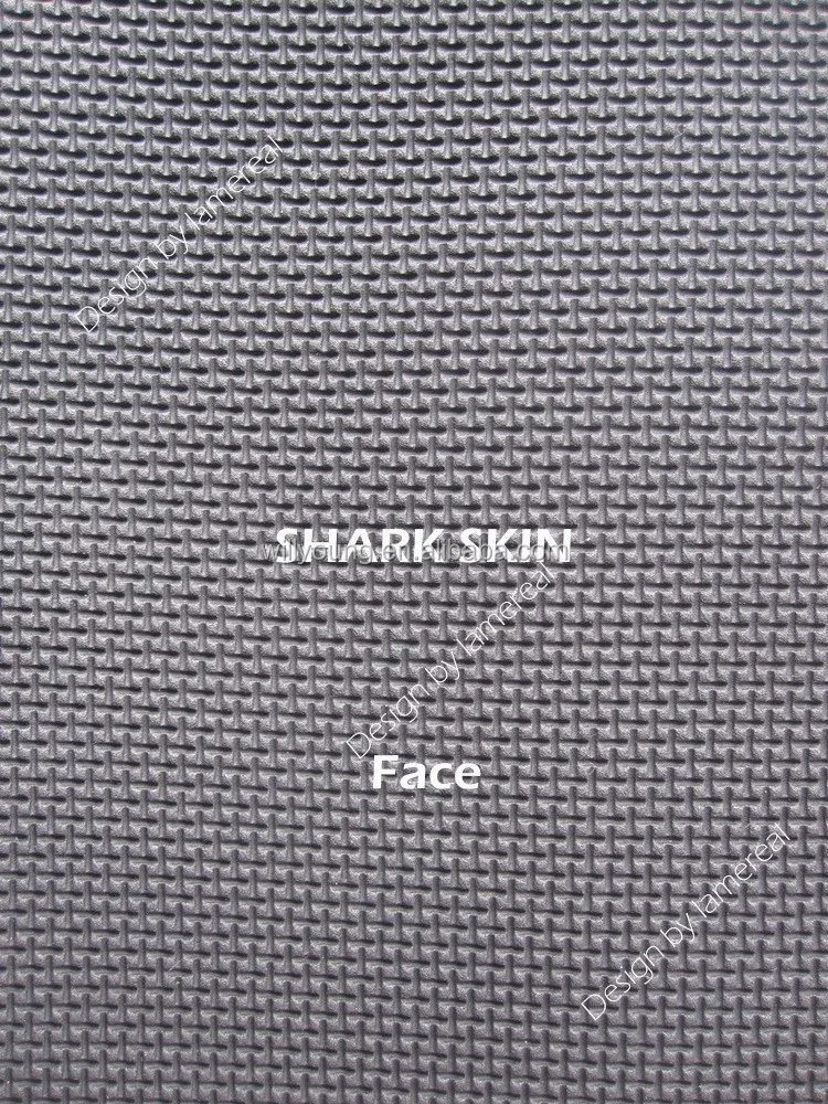 3mm Shark Skin Neoprene Fabric Sbr Cr Embossing Sheet Black Soft For ...