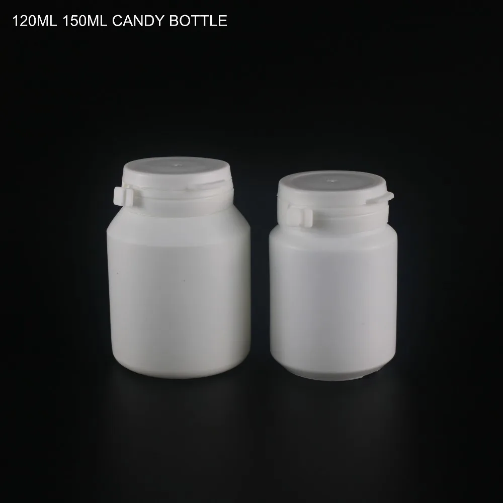 100ml 150ml Hdpe Plastic Bottle For Chewing Gum Packaging With Easy ...