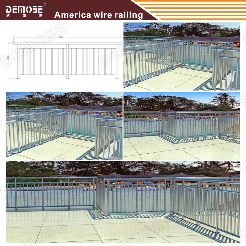 Canada Folding Removable Stair Handrail/steel Railing Design Photos ...