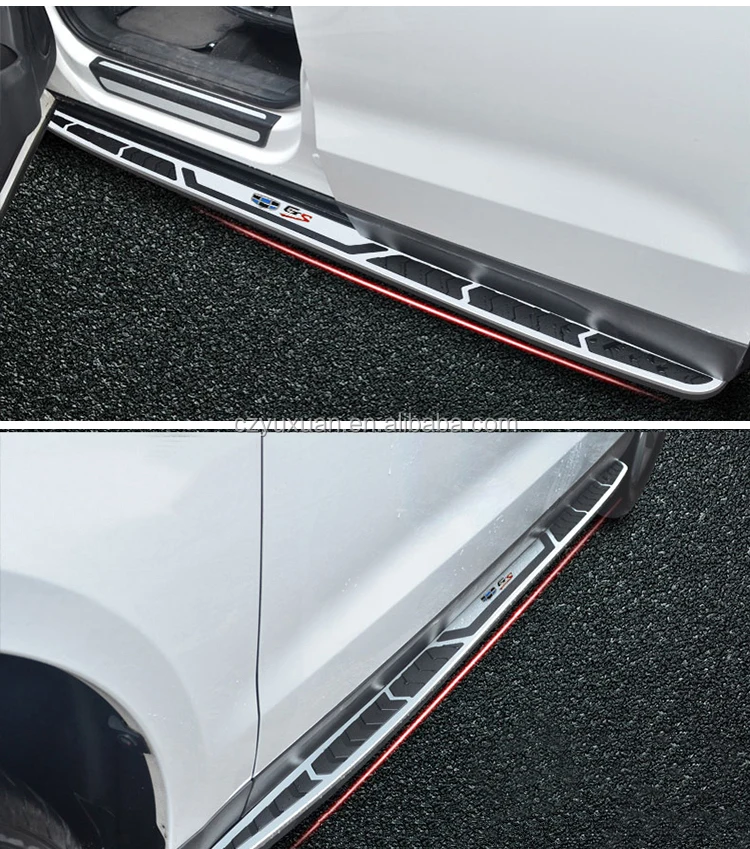 Car Side Step Off Road Running Boards For Geely Emgrand Gs - Buy Side ...