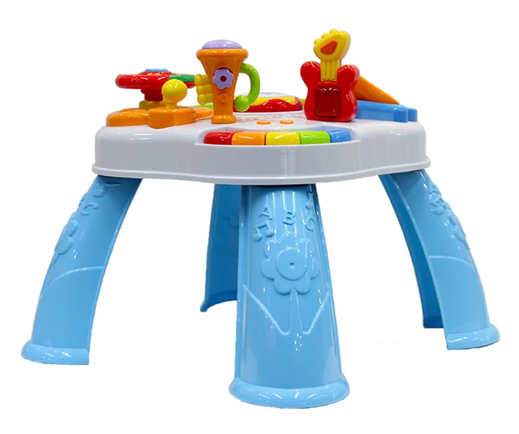 Educational Multifunctional Electric Plastic Learning Table Toy Kids